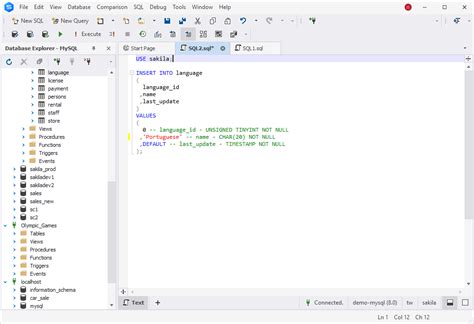 Mysql Insert Statement Inserting Rows Into A Table Devart Blog