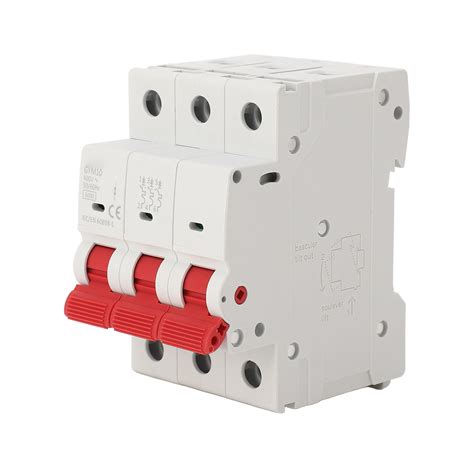 Miniature Circuit Breaker 6ka 3p Din Rail Mounted Circuit Breaker For