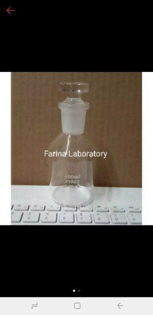 Winkler Bottle BOD Bottle Botol Winkler 100ml Pyrex ClassA Shopee