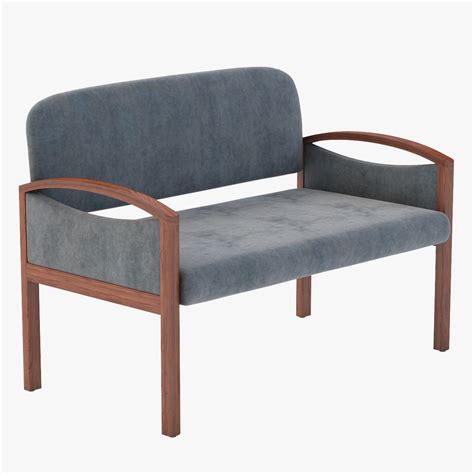 Nemschoff Photorealistic Horizon Multiple Public Seating 722 2 LS 3D
