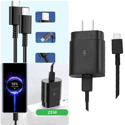 25w Portable Charger Type C To Type C Android Fast Charging Charger