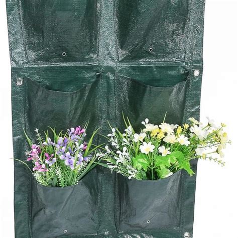 YOSOO Sac de Culture Vertical Mural 8 Poches pour Plantes Résistant à