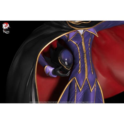 Kitsune Statue 16 Code Geass Lelouch Of The Rebellion Zero And Cc