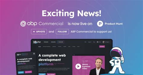 Volosoft On Linkedin Abpcommercial Producthunt Abpcommercial Abpio