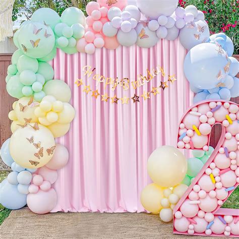 Mokohouse 10ft X 8ft Pink Backdrop For Parties Blush Pink