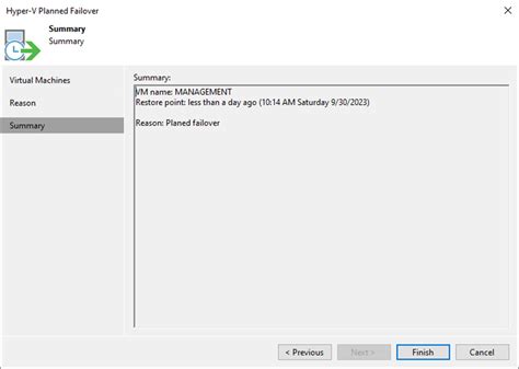 How To Plan Failover Virtual Machine To Disaster Recover Site At Veeam Backup And Replication