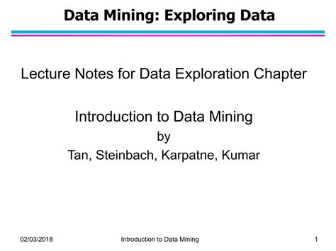Data Exploration Pptx