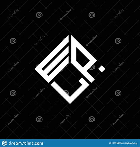 Design Do Logotipo Da Letra Wpl Em Fundo Branco Conceito De Logotipo