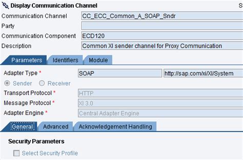 Proxy Outbound Interface Example Sap To Pi File Receiver Sap
