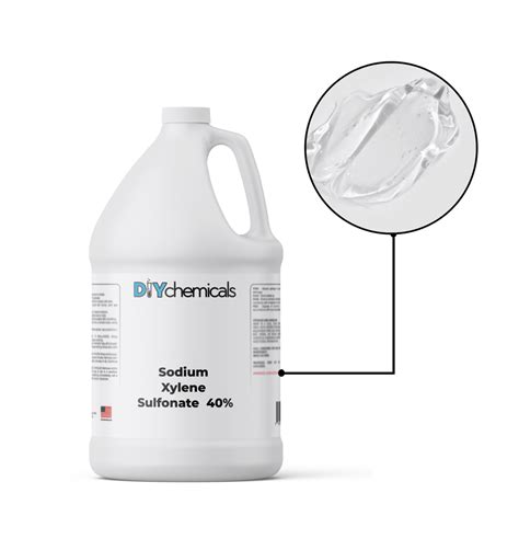 Sodium Xylene Sulfonate Sxs 40 Concentration Sxs40 Surfactants Diy Chemicals Diychemicals