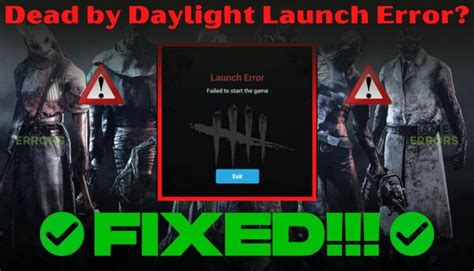 Fix Dead By Daylight Launch Error Easily