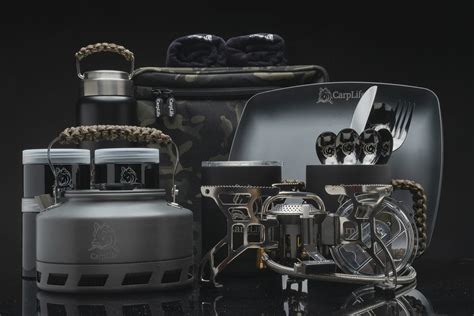 Carplife Fully Loaded Eclipse Camo Brew Kit Cookware Bag Taskers