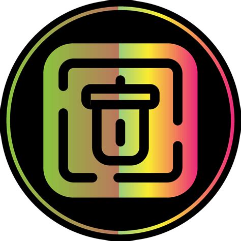 Delete Glyph Due Color Icon 41703786 Vector Art At Vecteezy