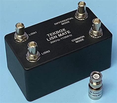 Review Tekbox Lisn Mate Is Valuable For Evaluating Filter Circuits