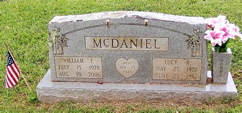 Lucy Cornelia Roach Mcdaniel 1920 1987 Find A Grave Memorial