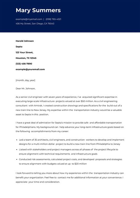 How To Write A Cover Letter For Civil Engineering Jobs Chennai