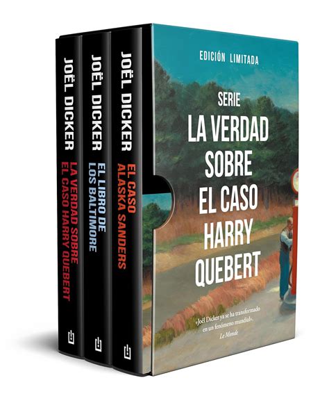 Estuche Serie La Verdad Sobre El Caso Harry Quebert Contiene La