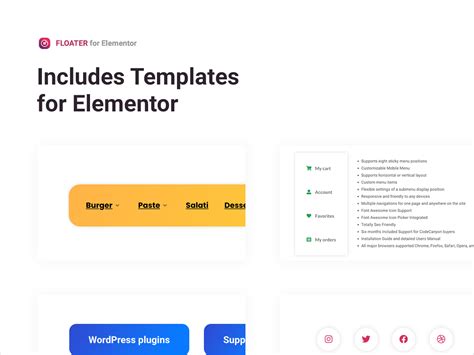 Floater Sticky Navigation Menu For Elementor By Merkulove Codecanyon