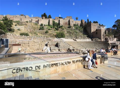 The Roman Theatre Dating Back To The 1st Century Bc With The Alcazaba