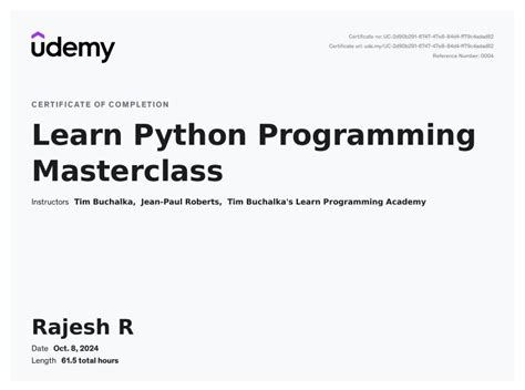 Pythonprogramming Masterclass Codingjourney Learntocode
