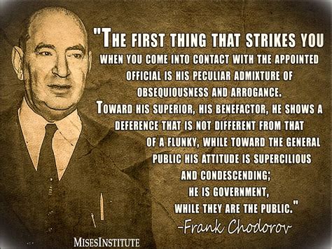 Frank Chodorov On The Elite Mindset