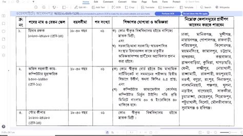 বেসরকারি শিক্ষক নিবন্ধন ও প্রত্যয়ন কর্তৃপক্ষ এনটিআরসিএ শিক্ষা মন্ত্রনালয় নিয়োগ বিজ্ঞপ্তি ২০২৩