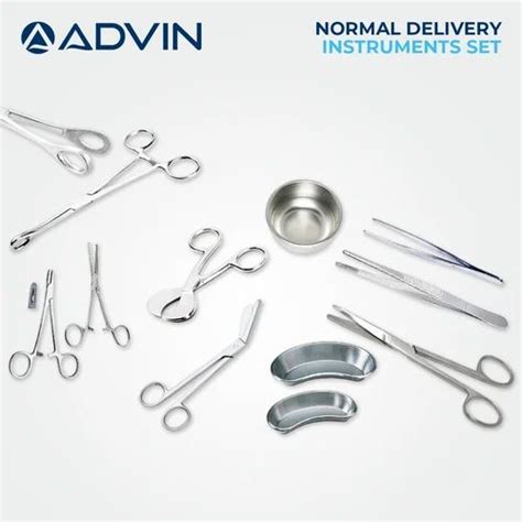 Normal Delivery Instrument Set Stainless Steel At ₹ 3915 Piece In Ahmedabad