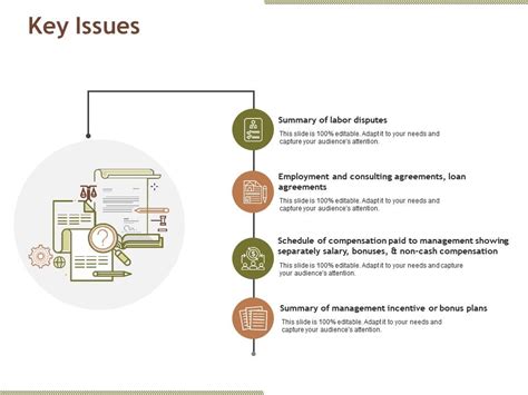 Key Issues Ppt Examples PowerPoint Slide Template Presentation