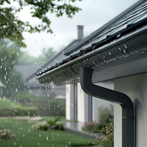 Stylish Zinc Rain Gutter System For Modern Homes Durable And Efficient Rainwater Management