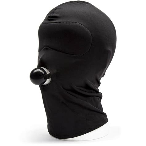 Bondage Boutique Blindfold Mask With Small Ball Gag Lovehoney