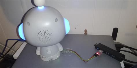 hacking the codi robot reading debug messages from serial connection