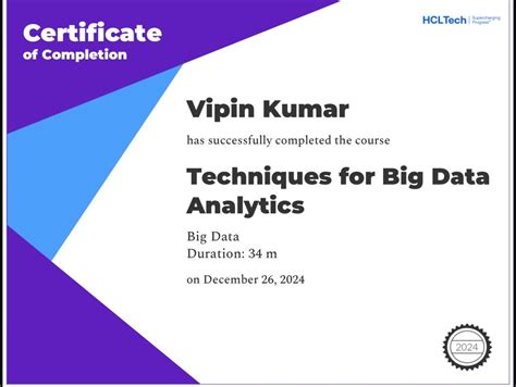 Techniquesforbigdata Analytics Vipin Kumar