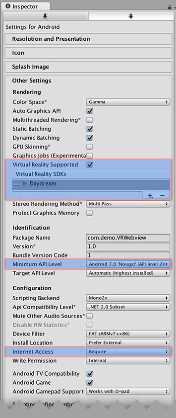 RELEASED Android VR Webview Texture Community Showcases Unity