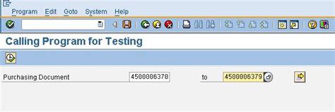 Report To Report Calling By Select Option Learn Sap Program