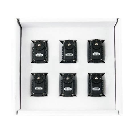 902 0044 001 Pack Of 6 Dynamixel Ax 18a Servos
