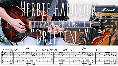 Herbie Hancock Driftin Tab譜 Jazz Guitar Youtube