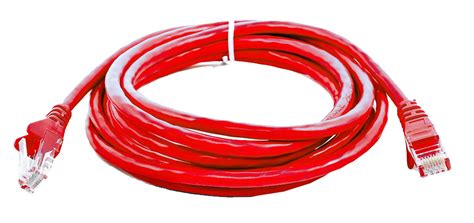 Patch Cord UTP Cat5E 5 Metros Vermelho 2 Flex Telecom
