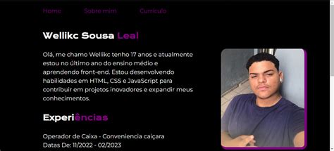 [projeto] desafio alura front end [página currículo] front end