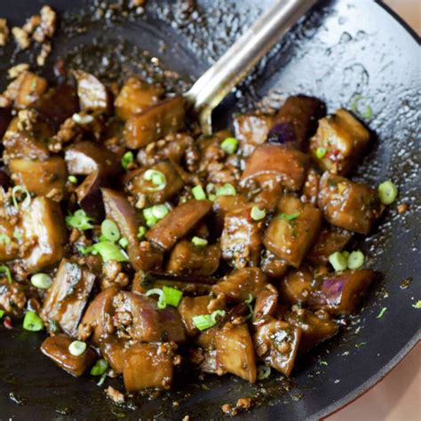 Chinese Eggplant With Spicy Garlic Sauce Delicious By Design