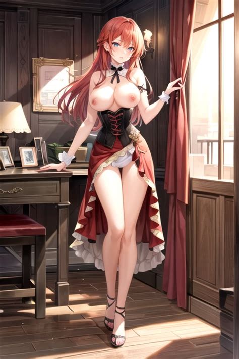 Red Hair Full Body Ginger AI Porn