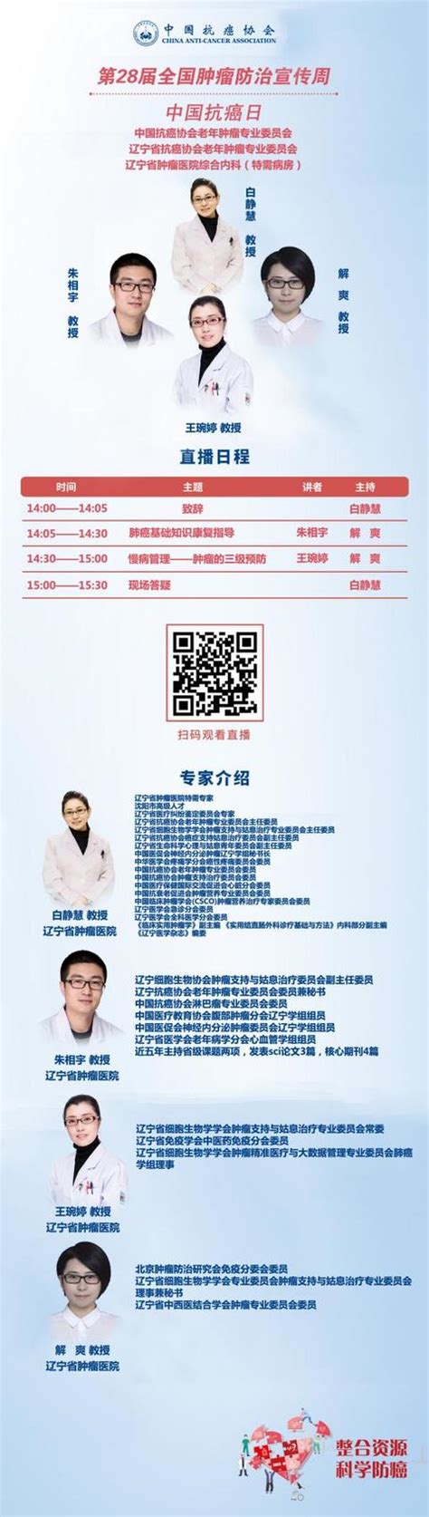 整合資源，科學防癌——遼寧省抗癌協會老年腫瘤專業委員會舉辦系列患教活動 每日頭條