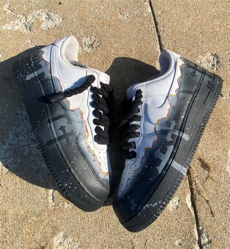 Smoke Cross Custom Af Custom Air Force 1s Custom Af1 Custom Nike Air