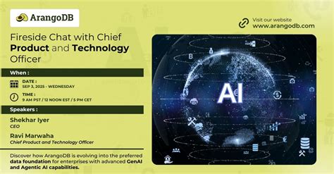 Arangodb Genai Enterpriseai Agenticai Techinnovation Webinar Richard Lawrence