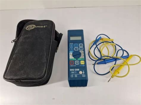 MIERNIK INSTALACJI ELEKTRYCZNYCH SONEL MIE 500 ETUI 15036069914