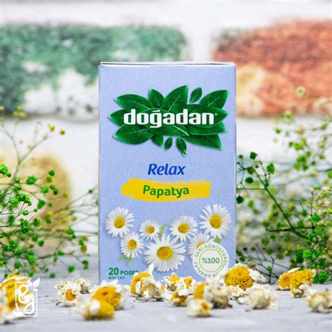 Doğadan Relax Papatya 20 Poşet Bitki Çayı E Aktariyede