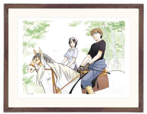 銀の匙展 限定 荒川弘 直筆サイン入り 複製原画d 額付き By メルカリ