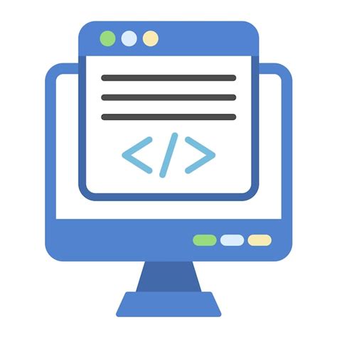 Premium Vector Web Development Flat Illustration