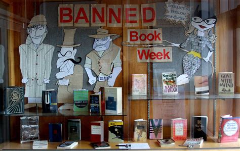 Banned Books Week Display