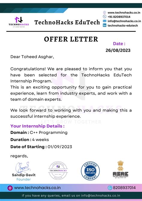 toheed asghar on linkedin coding internship cprogramming programming