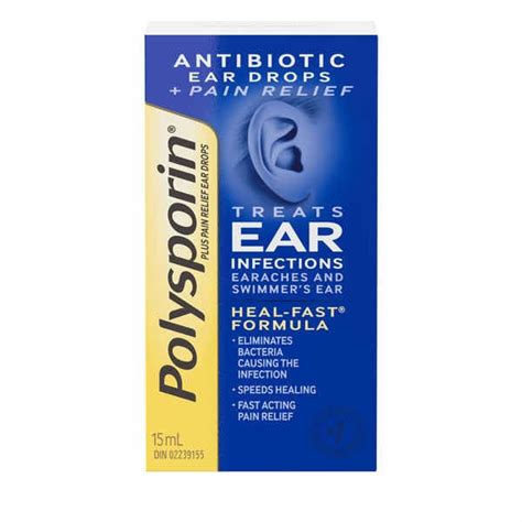 Polysporin Antiboitic Ear Drop 15 Mlpolysporin Antiboitic Ear Drop 15